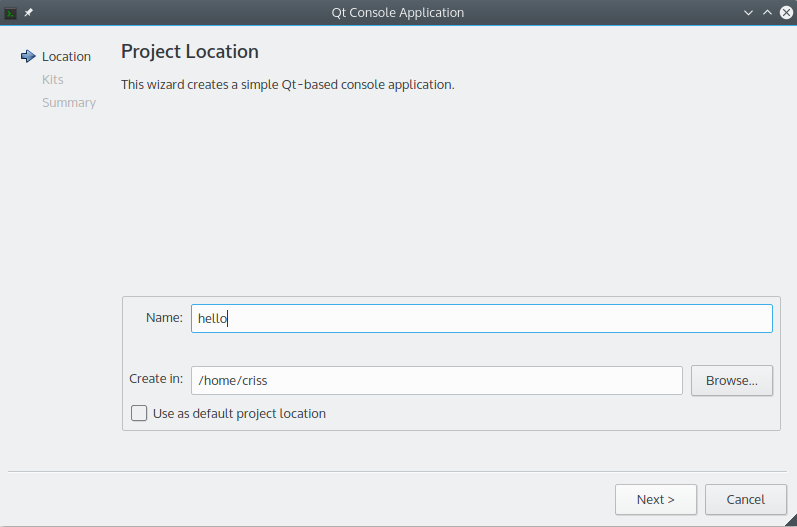 hello world | Qt5 Tutorial 中文